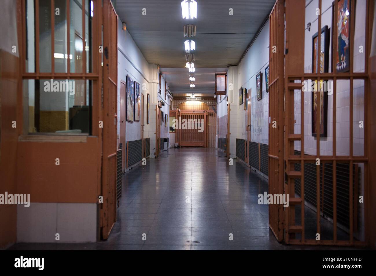 Barcelone, 01/10/2017. Vues de la prison modèle de Barcelone. Photo ...