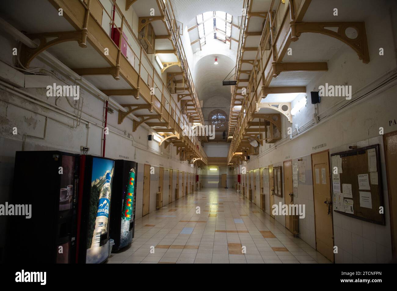 Barcelone, 01/10/2017. Vues de la prison modèle de Barcelone. Photo ...