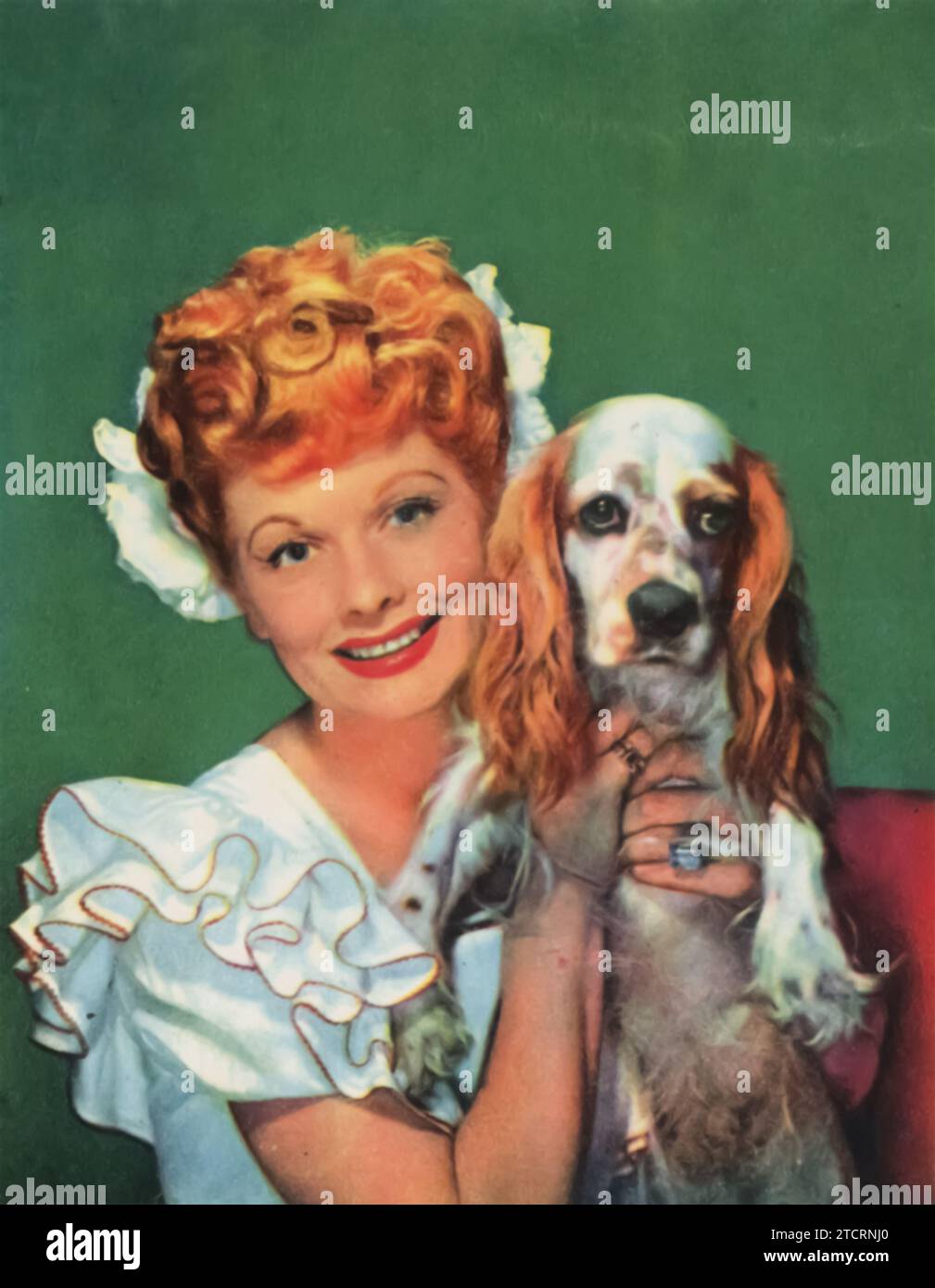 Portrait de Lucille ball (naissance : 6 août 1911 - passage : 26 avril ...