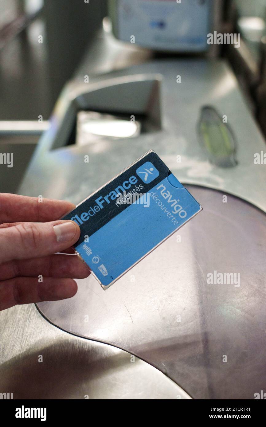 Ratp ticket Banque de photographies et d’images à haute résolution - Alamy