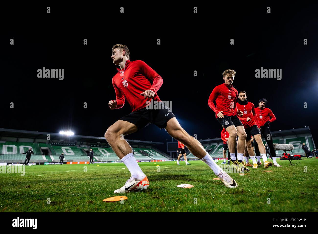 Razgrad, Bulgarie. 13 décembre 2023. Martin Frese du FC Nordsjaelland a ...
