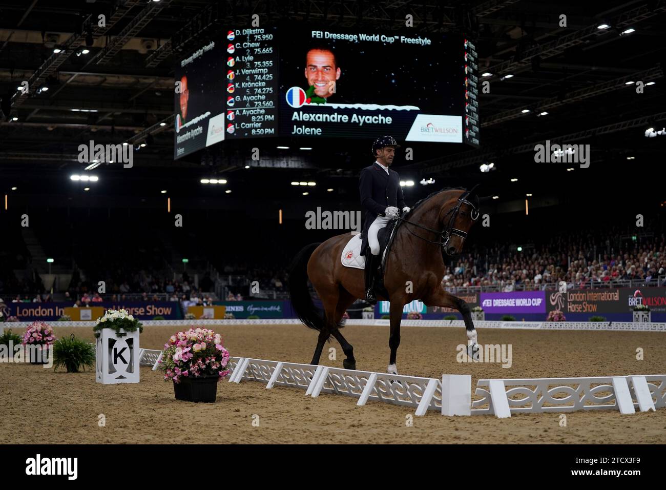 Jolene montée par Alexandre Ayache lors de la coupe du monde FEI ...