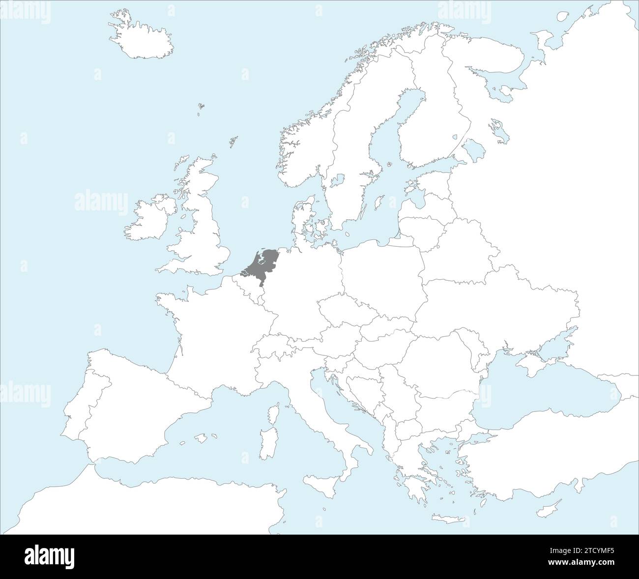 Carte du royaume des pays bas Banque d'images vectorielles - Page 2 - Alamy