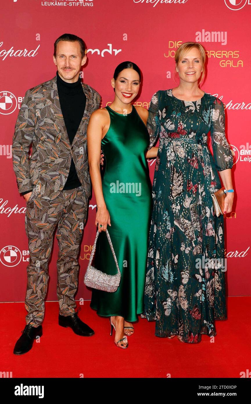Johannes Hendrik Langer, Amy Mußul et Melanie Marschke BEI der 29. JosÃ ...