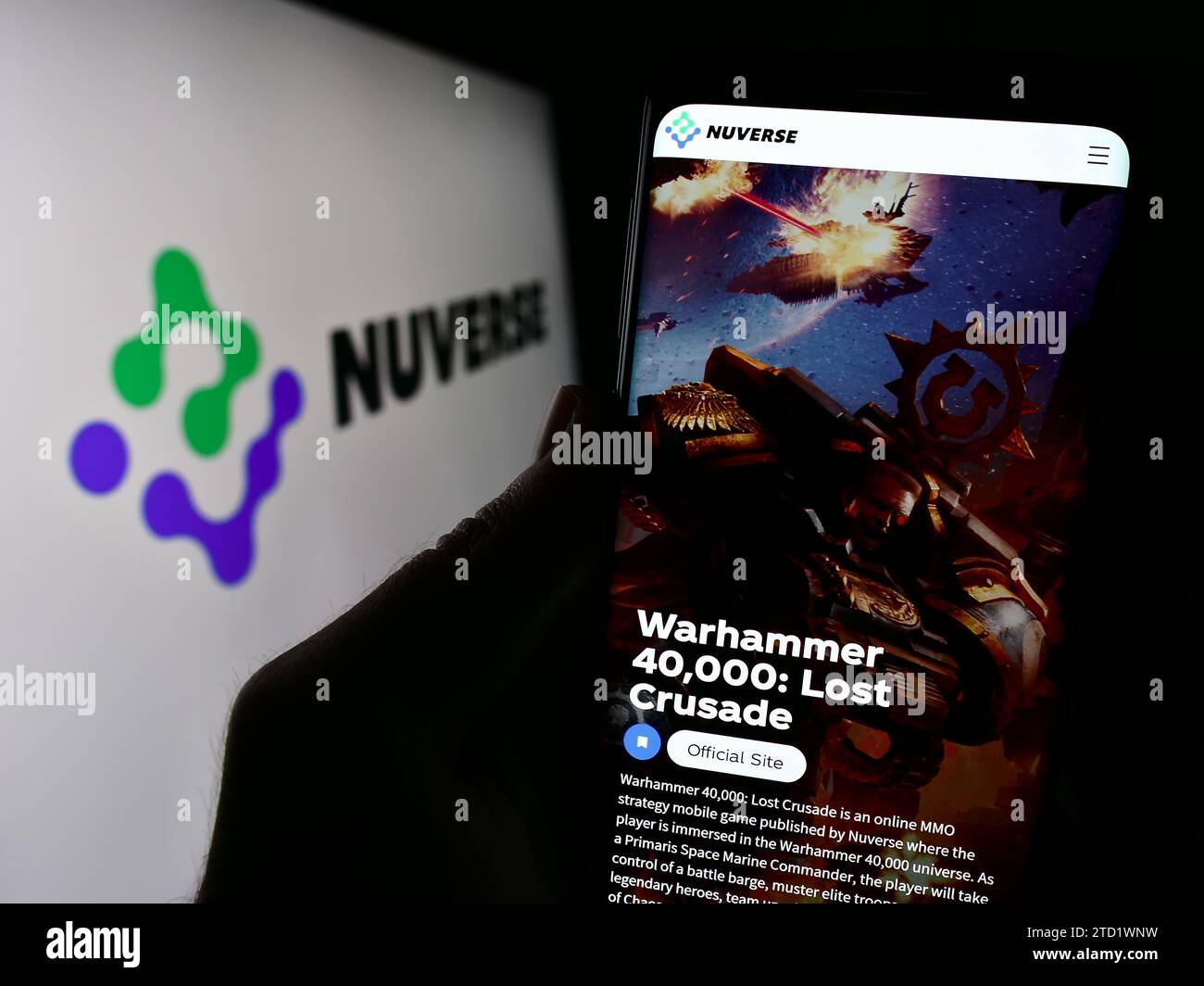 Logo nuverse Banque de photographies et d’images à haute résolution - Alamy