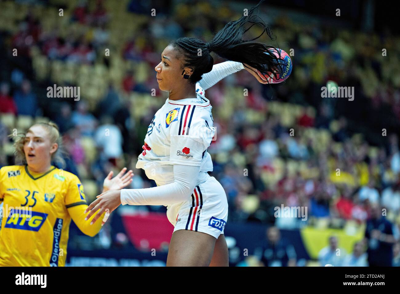 Pauletta Foppa de France en action lors du match du Championnat du ...