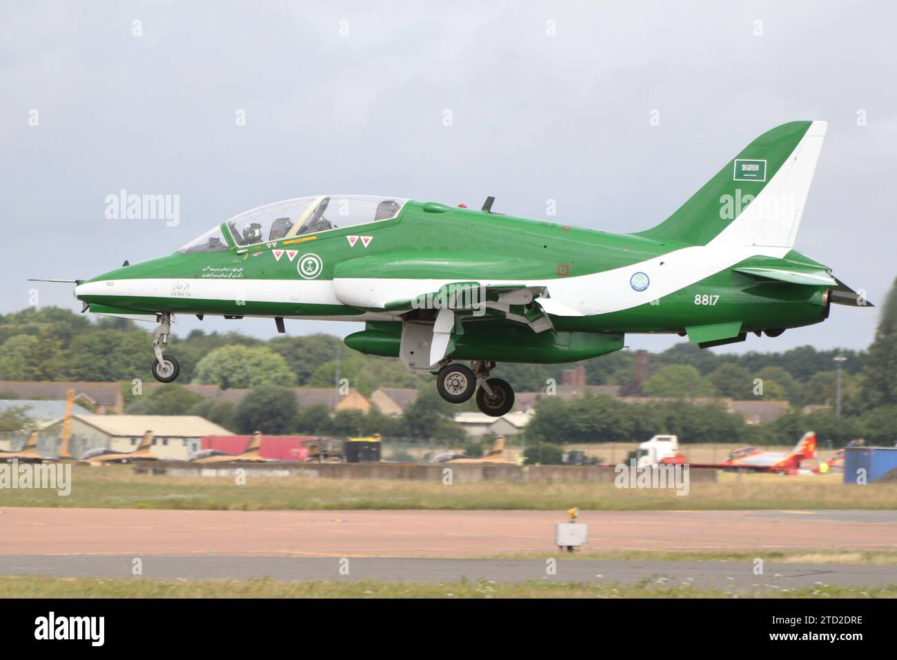 8817, un BAe Hawk 65 exploité par les Saudi Hawks (ou Saudi Falcons), l ...