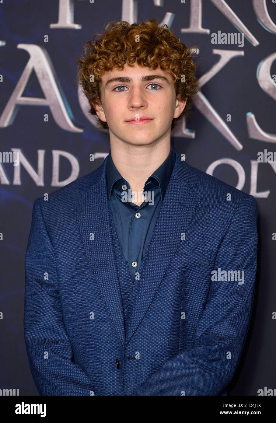 Walker Scobell Percy Jackson Et Les Olympiens Banque De Photographies