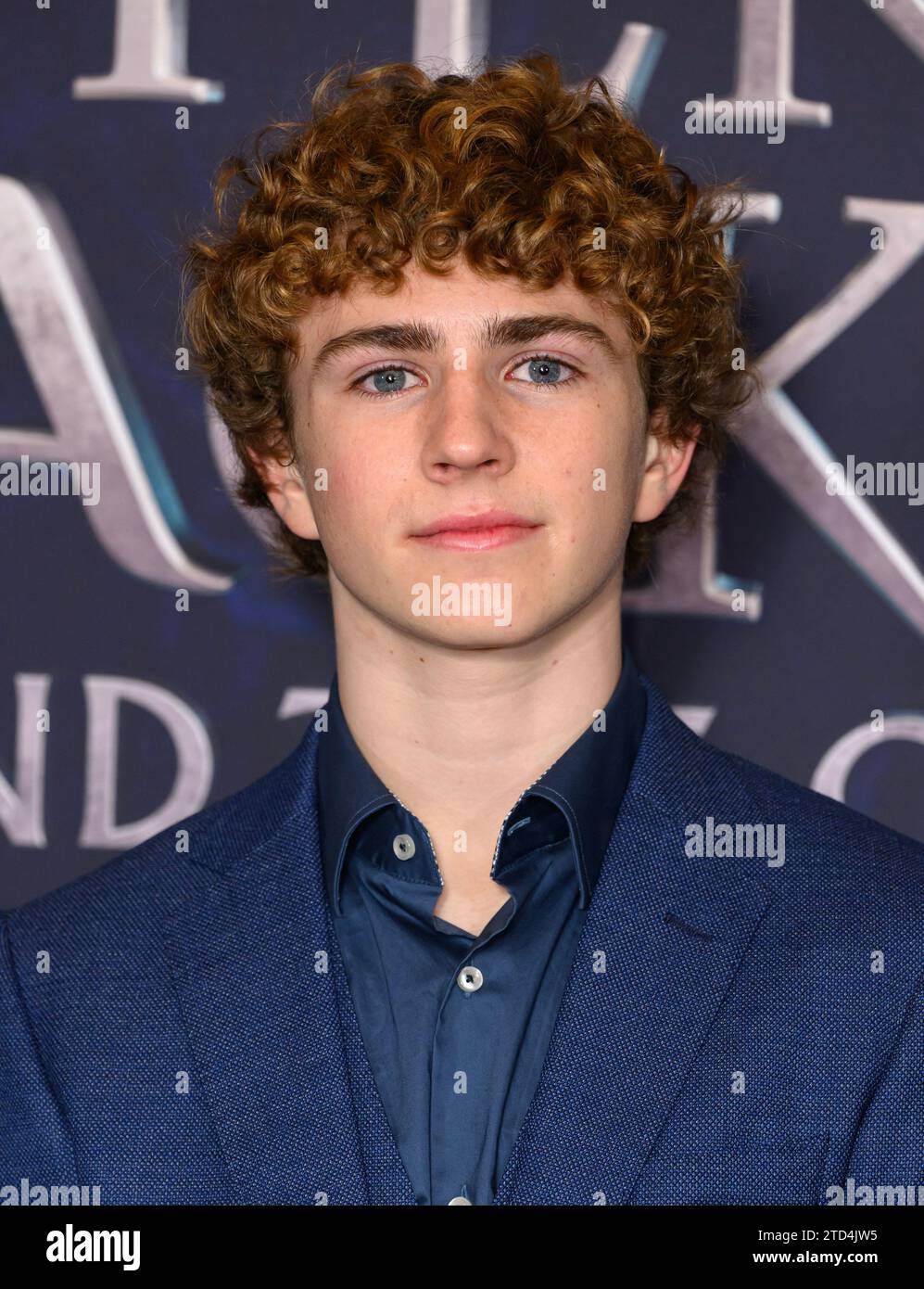 Walker Scobell Percy Jackson Et Les Olympiens Banque De Photographies