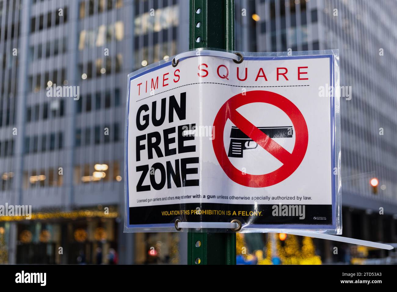 Weapon free zone Banque de photographies et d’images à haute résolution ...