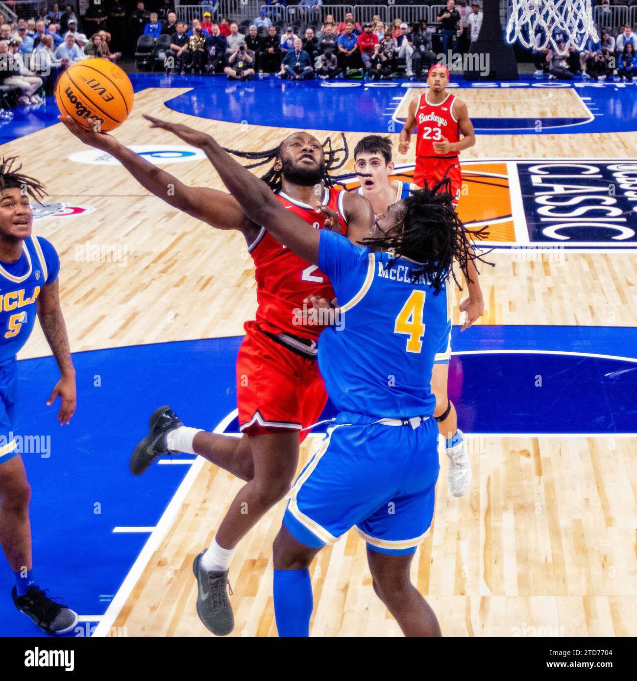 16 décembre 2023 : match de basket-ball de la NCAA au State Farm Arena ...