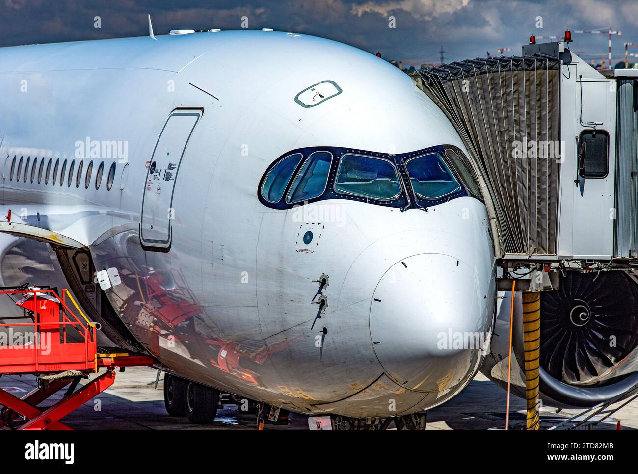 Airbus A350-900, il s'agit d'un avion de nouvelle génération à gros ...