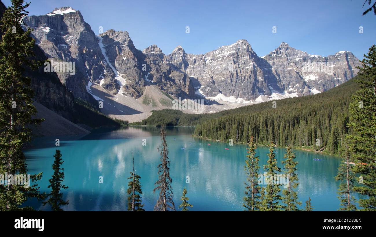 Randonnée au lac moraine Banque de photographies et d’images à haute résolution - Page 2 - Alamy