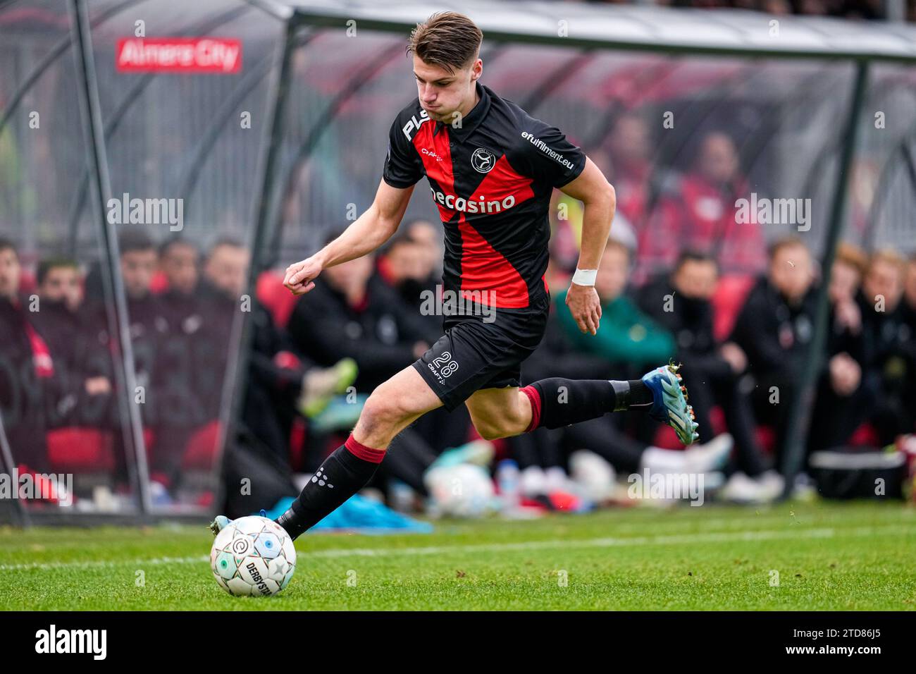 Almere, pays-Bas. 17 décembre 2023. ALMERE, PAYS-BAS - 17 DÉCEMBRE ...