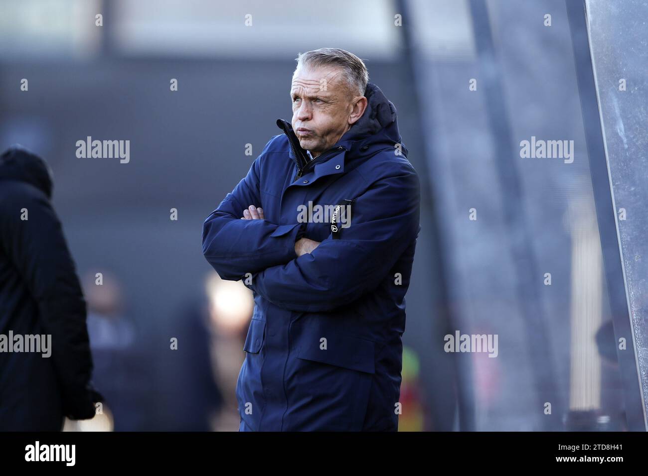 ALMERE - entraîneur de vitesse Edward Sturing lors du match néerlandais ...