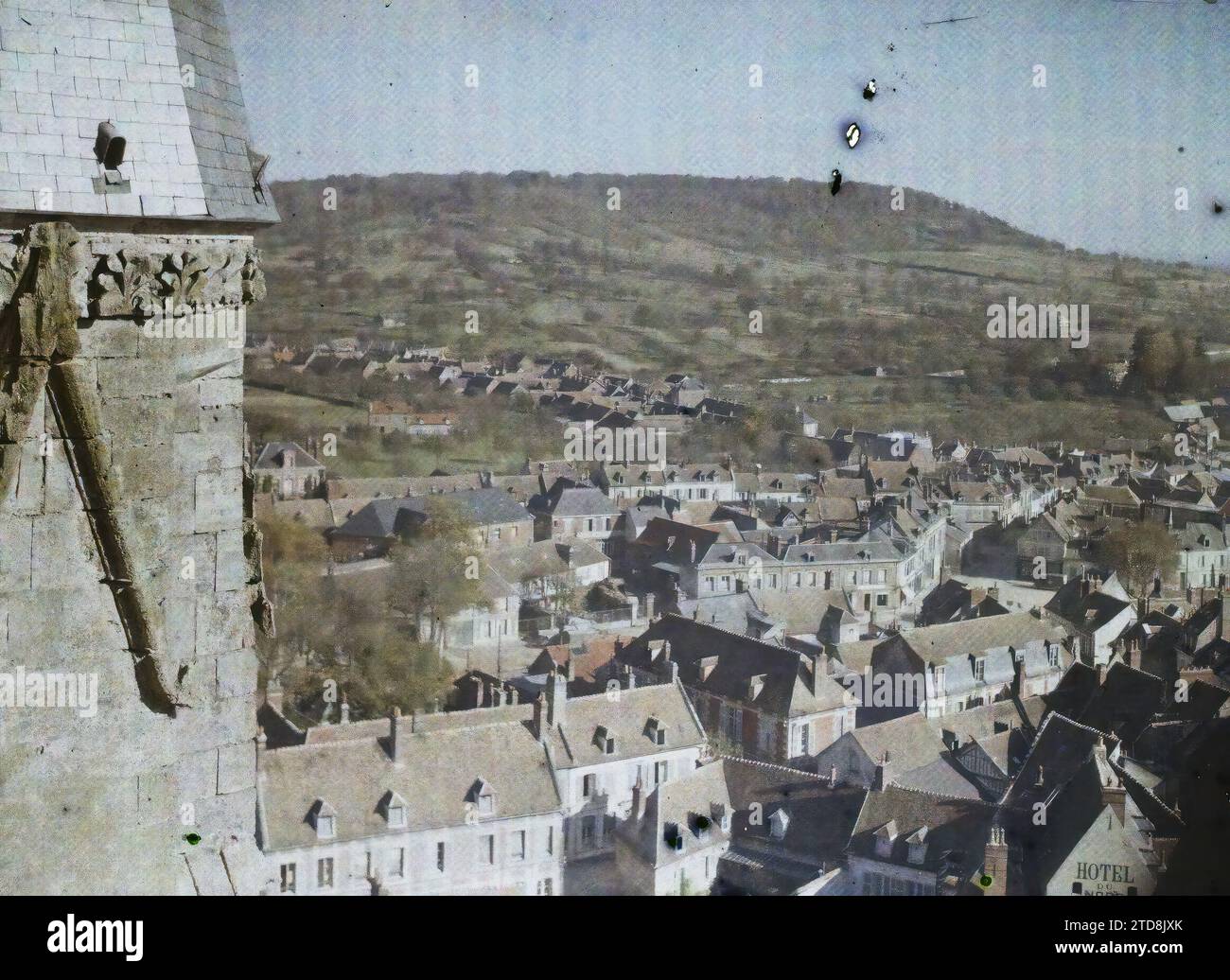 Noyon, France, première Guerre mondiale, logement, Architecture, Église ...