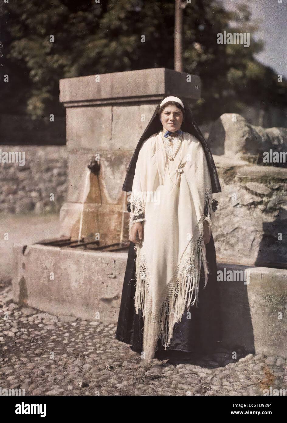 Vallée d'Ossau, basses-Pyrénées, France, êtres humains, Société ...