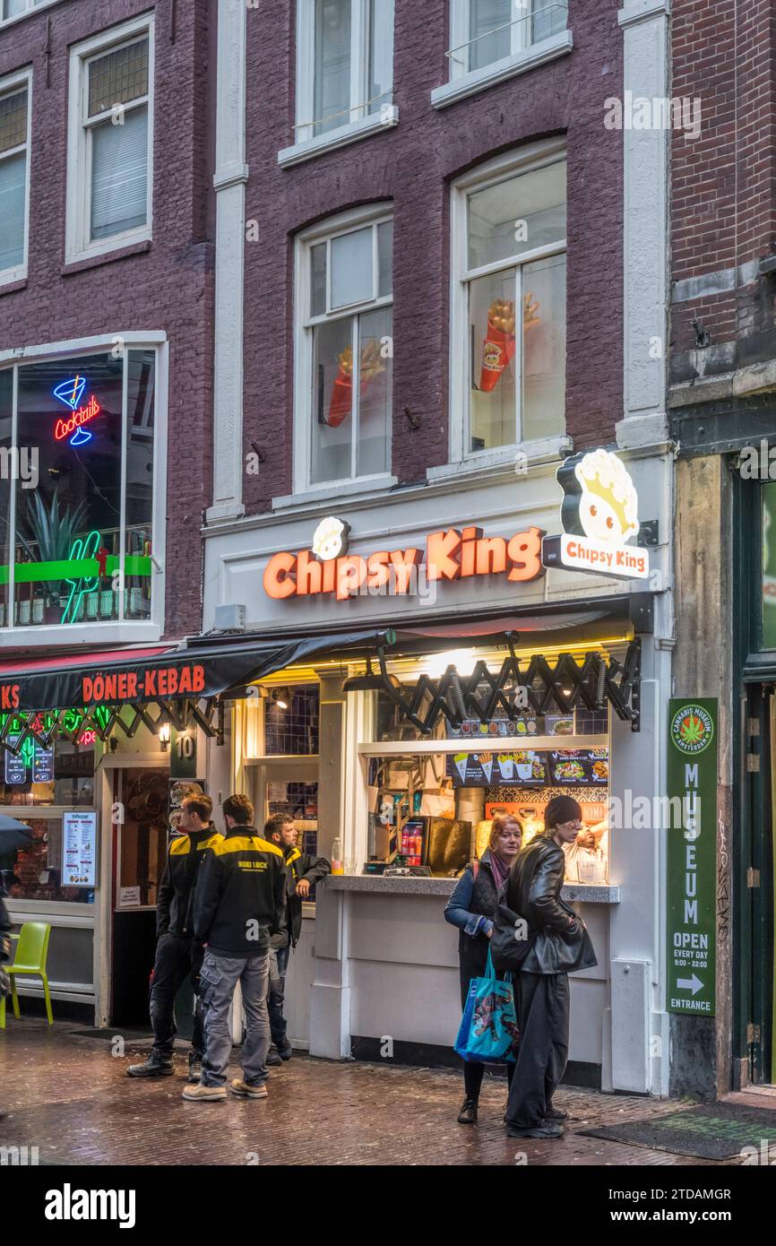 Dutch fast food amsterdam Banque de photographies et d’images à haute ...