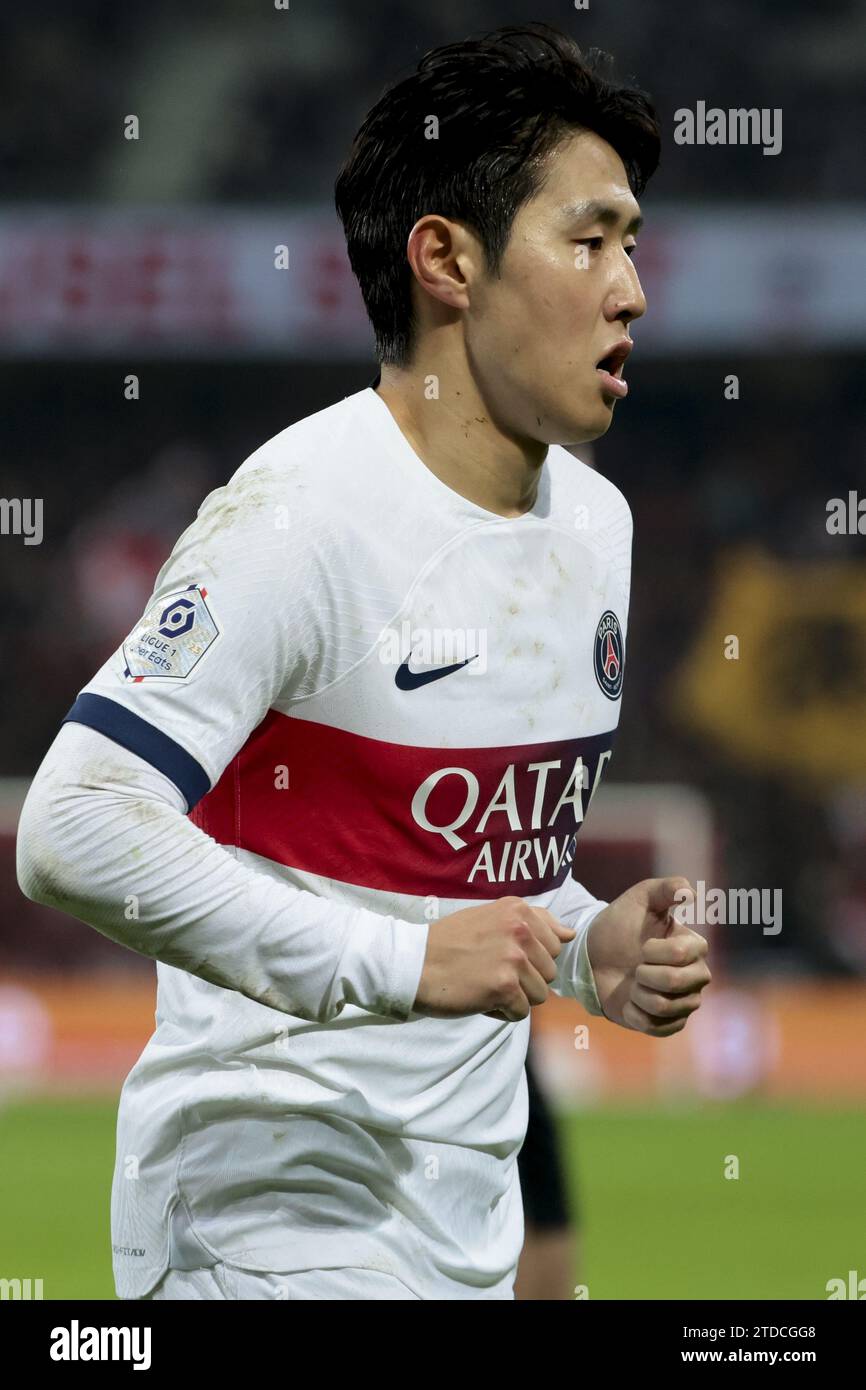 Lee Kang-in du PSG lors du match de championnat de France de Ligue 1 ...
