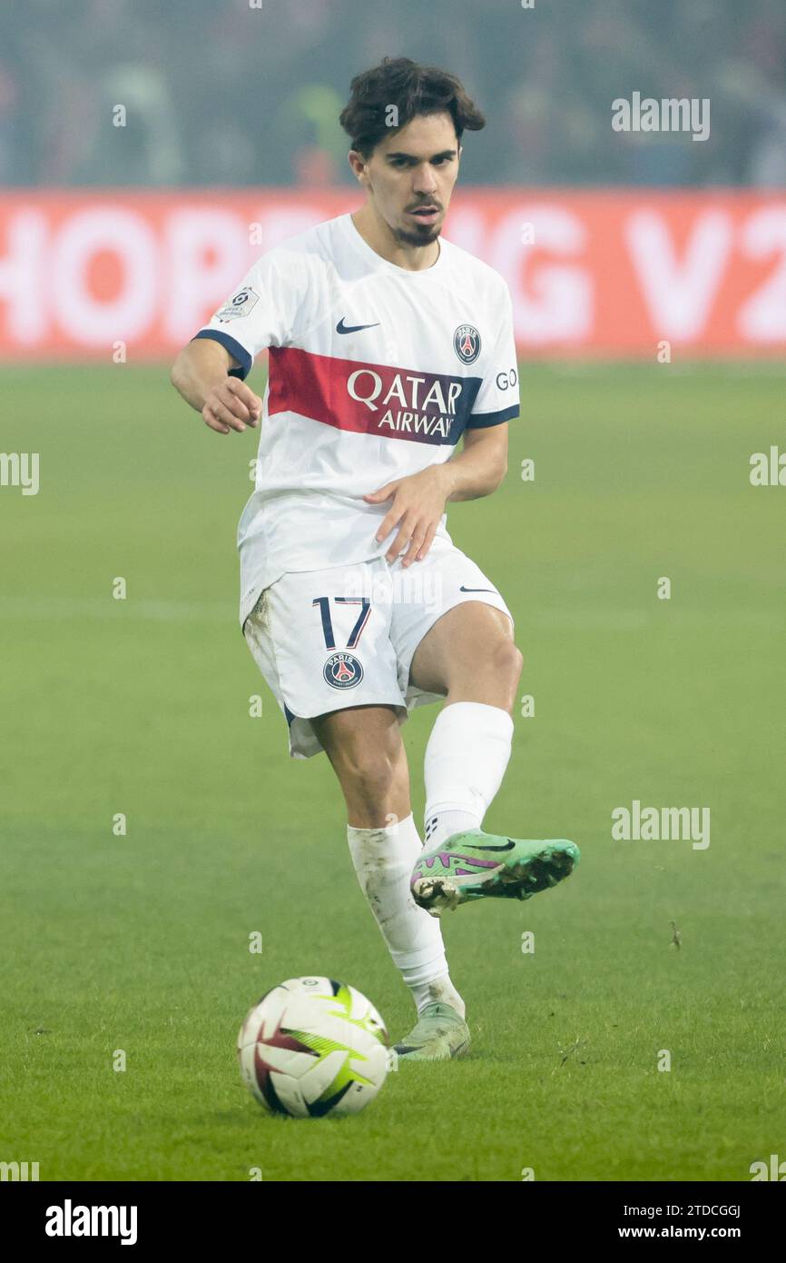 Vitinha du PSG lors du match de championnat de France de Ligue 1 entre ...