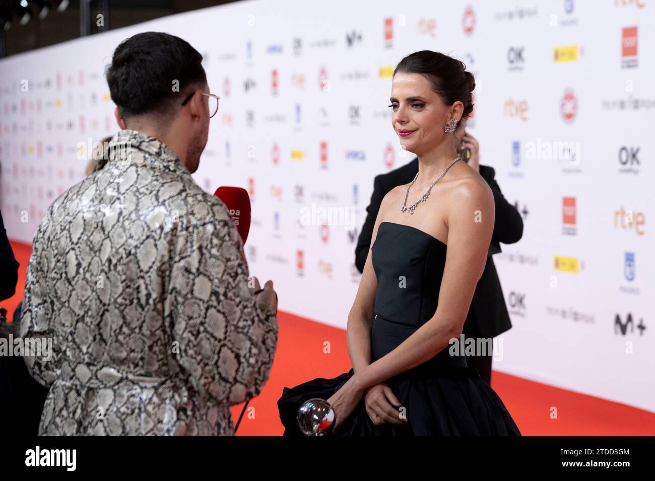 Macarena Gomez a assisté au tapis rouge pour les Jose María Forque ...