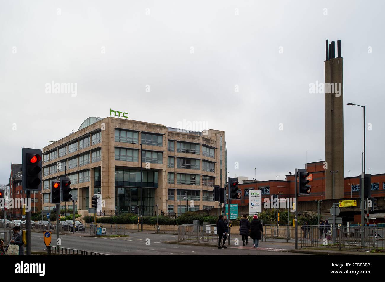 Slough, Berkshire, Royaume-Uni. 16 décembre 2023. Slough a récemment ...