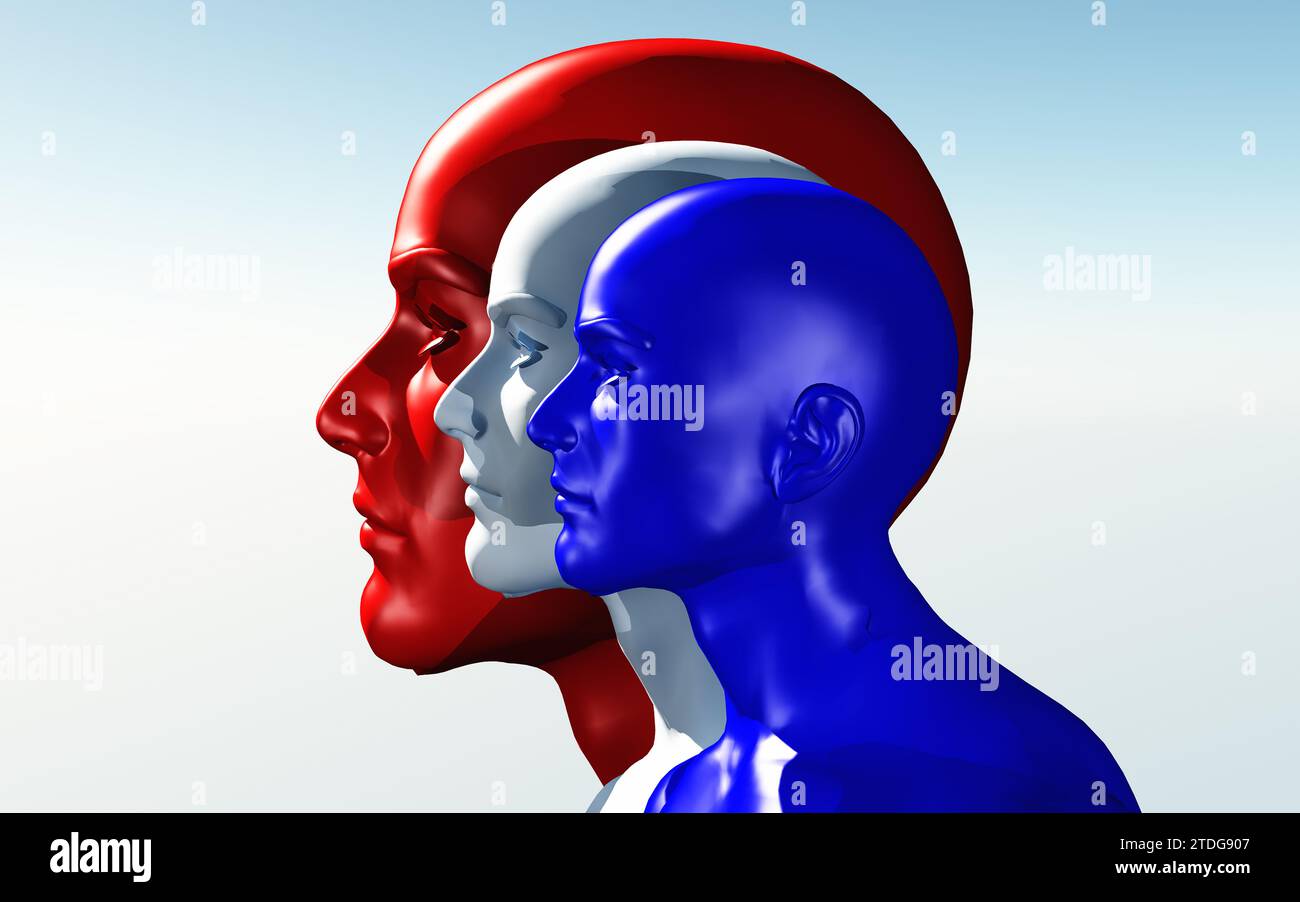 Couleurs rouge blanc et bleu Banque de photographies et d’images à ...