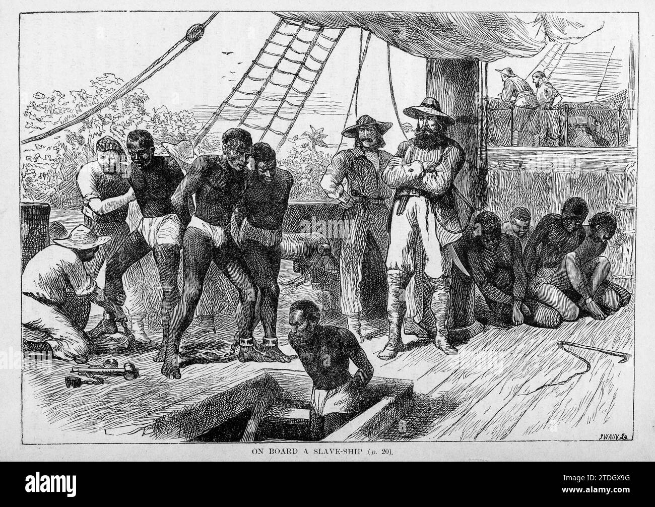 Navire négrier esclaves Banque de photographies et d’images à haute ...