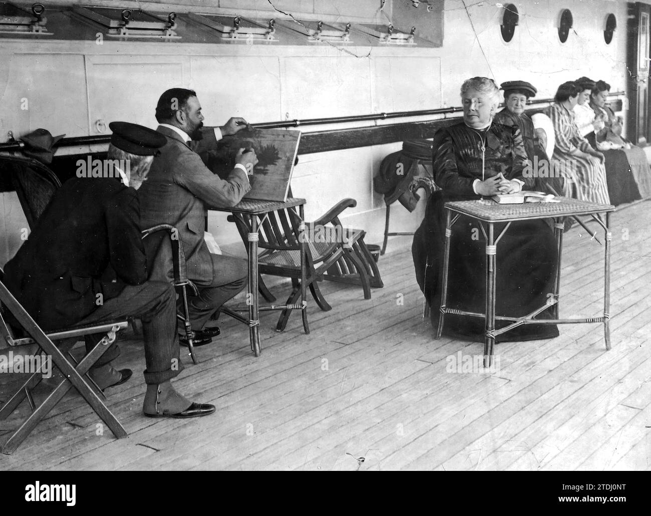 12/31/1909. Voyage extraordinaire de mission à Buenos Aires. A bord du ...