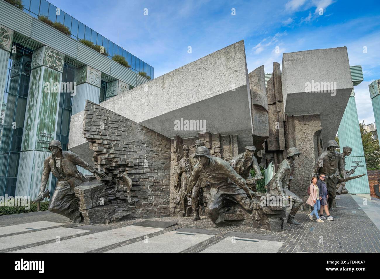 Denkmal des warschauer aufstands Banque de photographies et d’images à ...