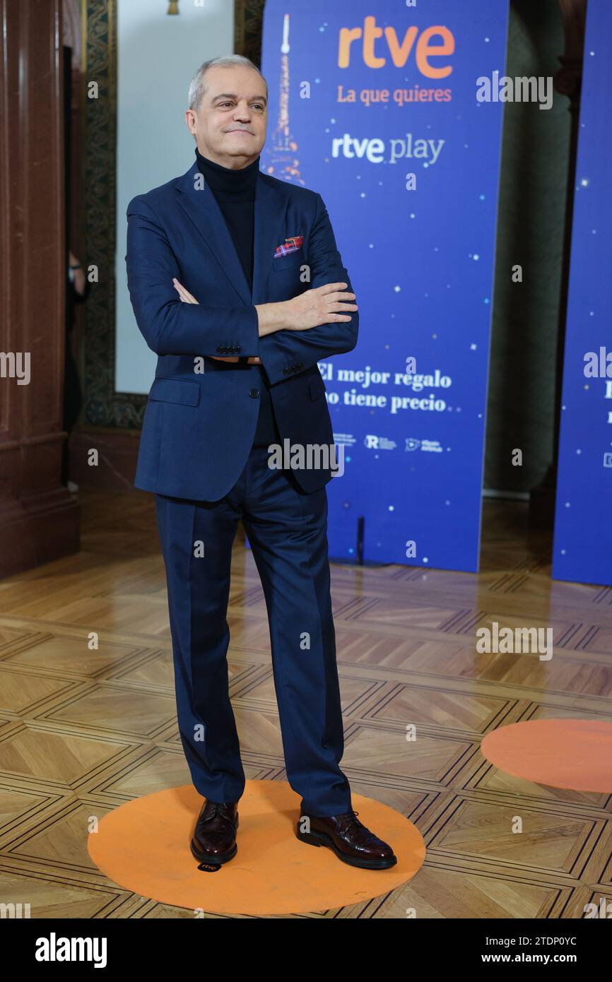 Ramon Garcia lors de la présentation RTVE de 'la programmation de la ...