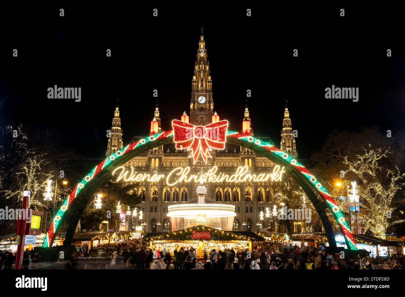 Weihnachtsmarkt wiener christkindlmarkt Banque de photographies et d ...