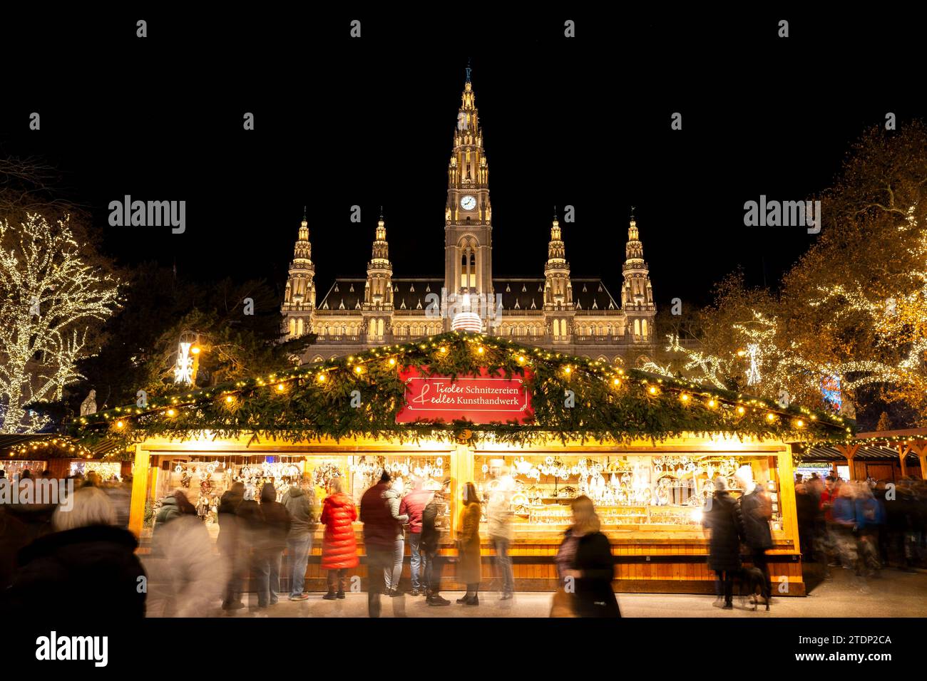 Weihnachtsmarkt wiener christkindlmarkt Banque de photographies et d ...