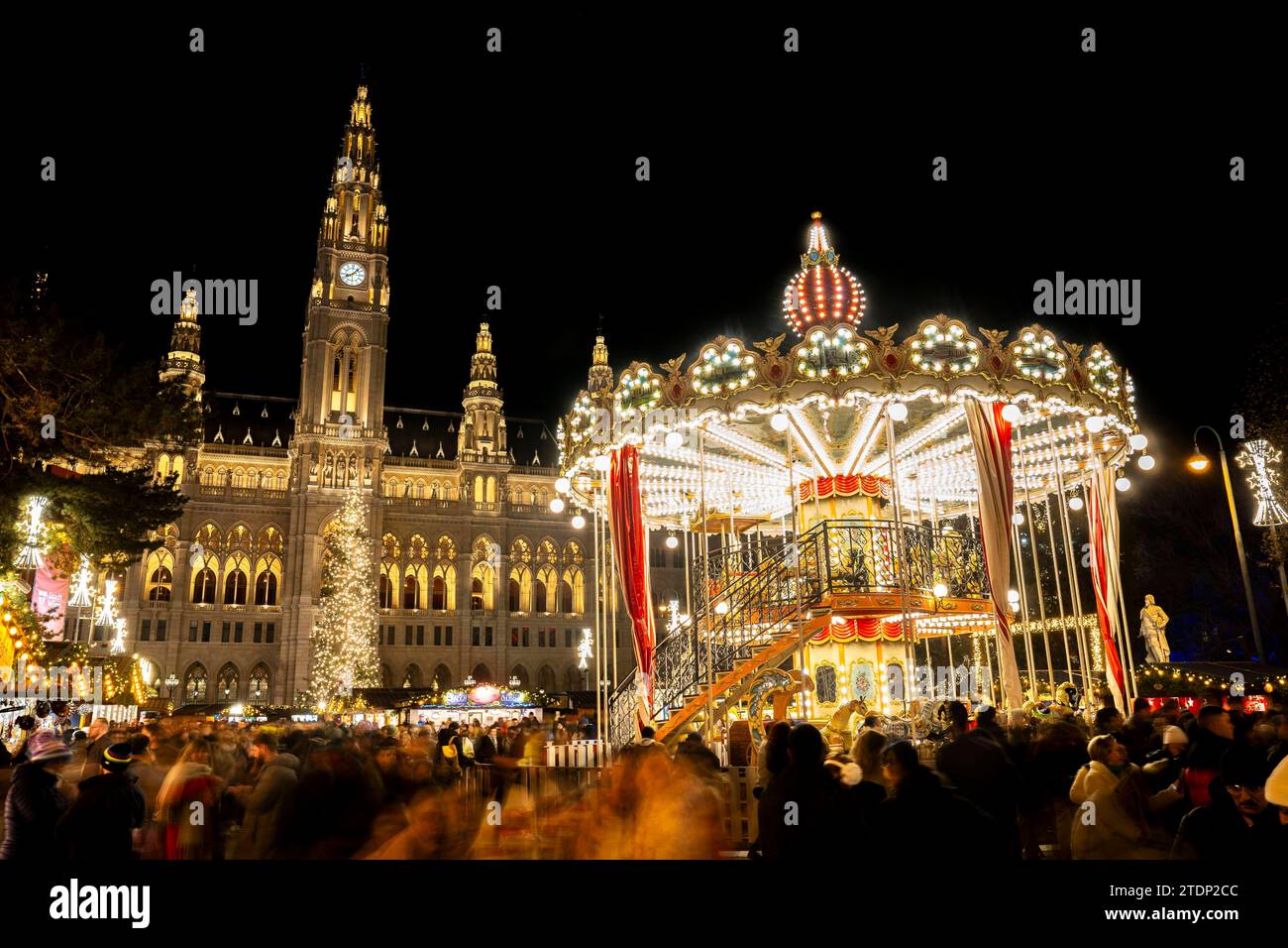 Weihnachtsmarkt wiener christkindlmarkt Banque de photographies et d ...