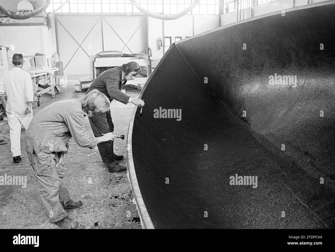 Hall de montage Mulder et Rijke (intérieur), IJmuiden, pays-Bas ...
