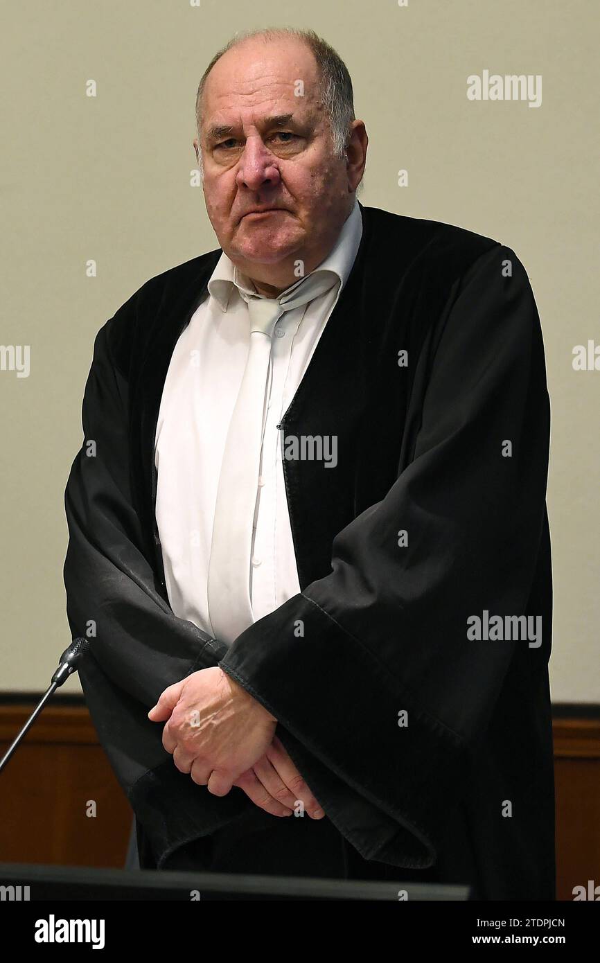 Prozess UM tödliche Schüsse auf 16-jährigen Flüchtling am 19.12.2023 im Landgericht in Dortmund ...