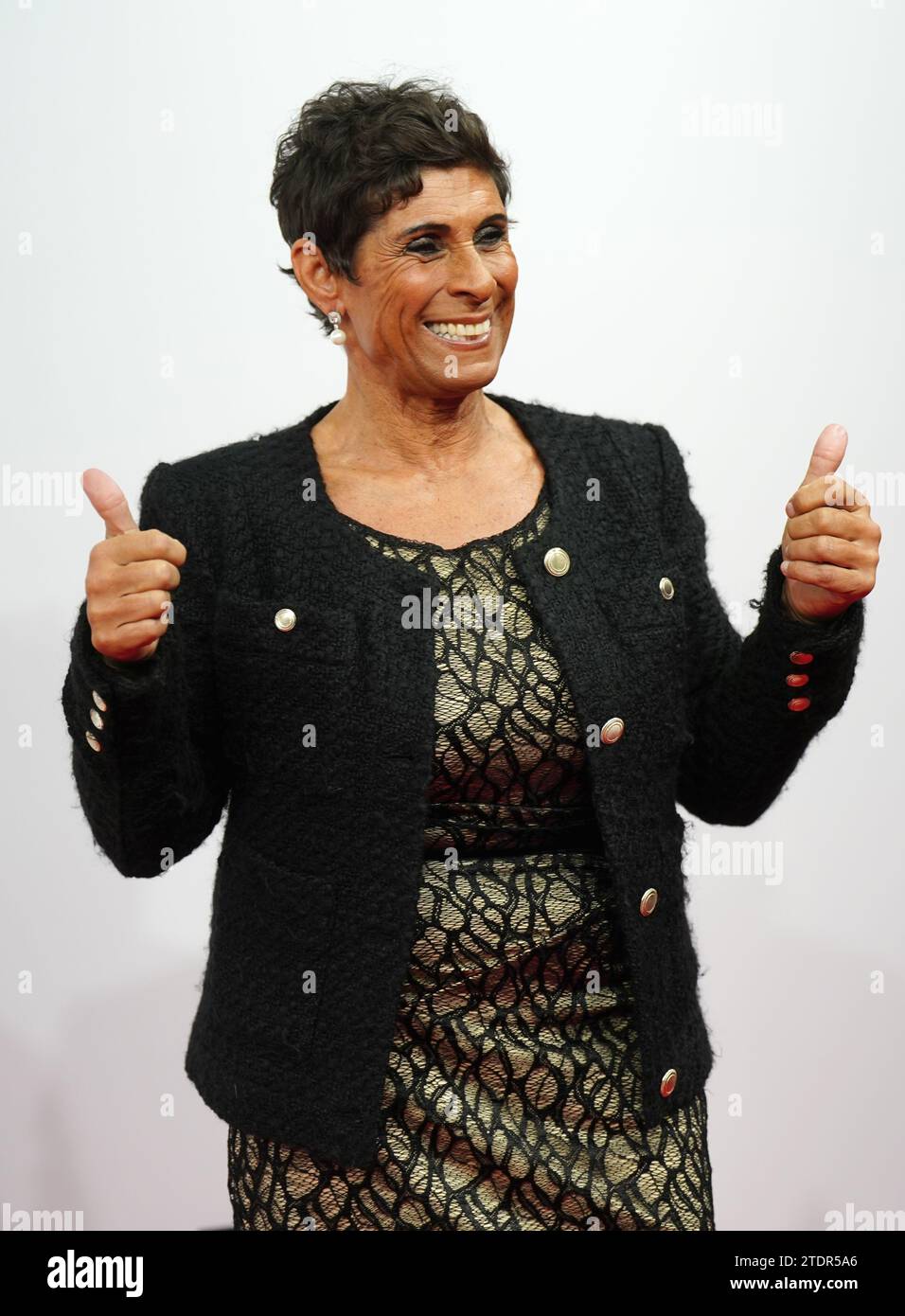 Fatima Whitbread arrive pour les BBC Sports Personality of the Year ...