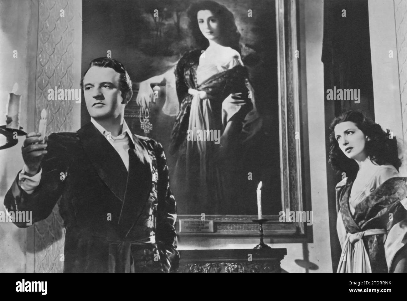 Eric Portman et Edana Romney jouent dans Corridor of Mirrors (1948), un ...