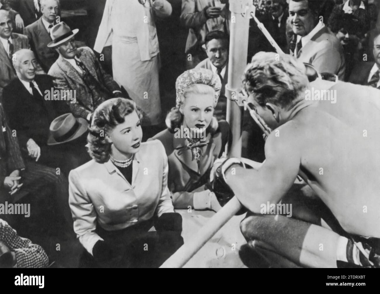 Vera-Ellen, Virginia Mayo et Danny Kaye jouent dans la comédie musicale The Kid from Brooklyn ...