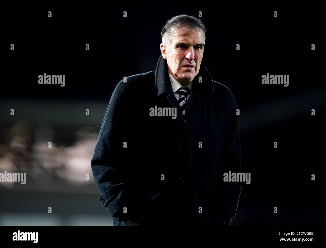 Bernie Slaven, ancien joueur de Middlesbrough et Port Vale, avant le ...