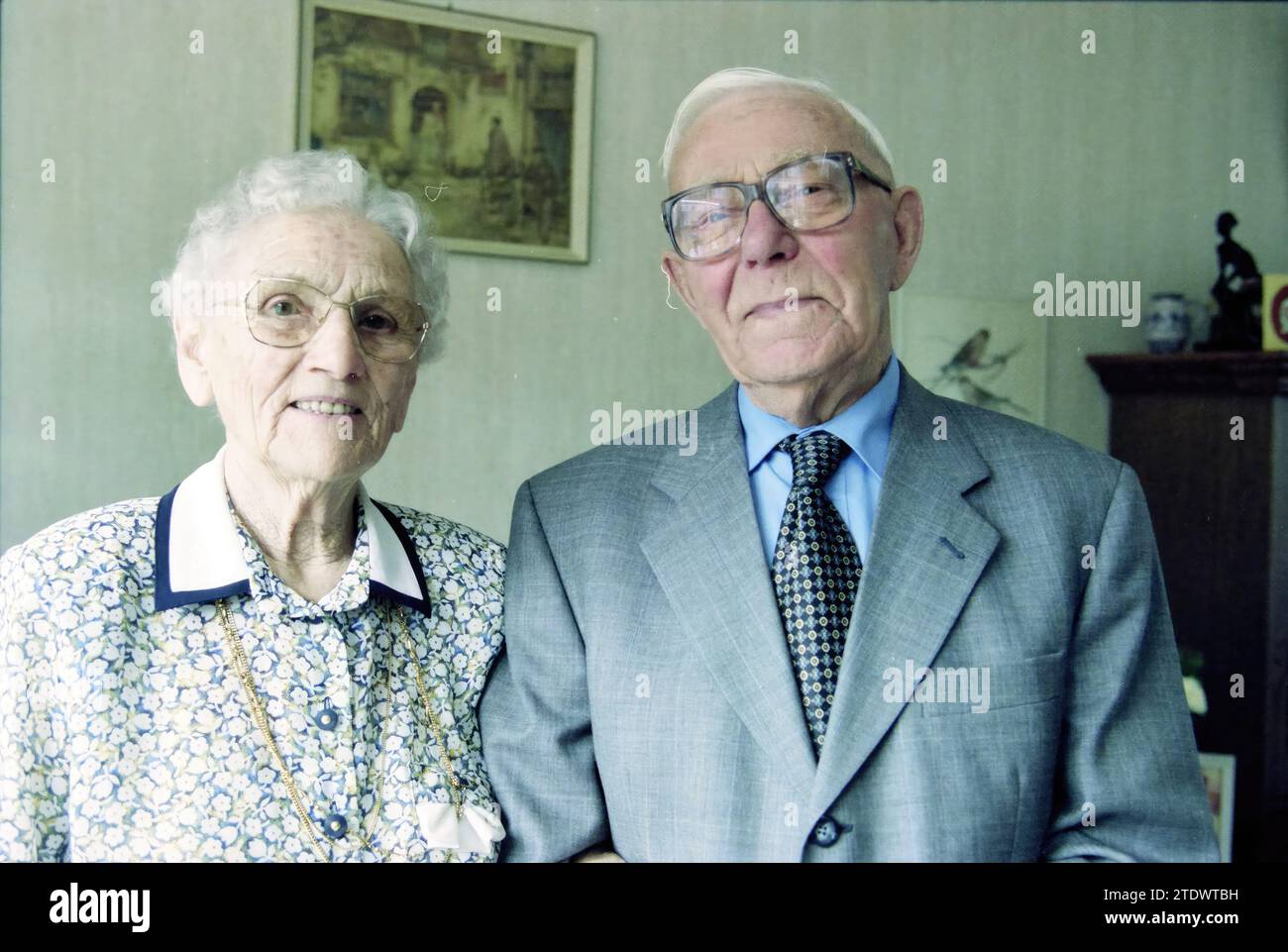Koster, marié depuis 65 ans à Santpoort, Santpoort, 19-03-1999, Whizgle ...