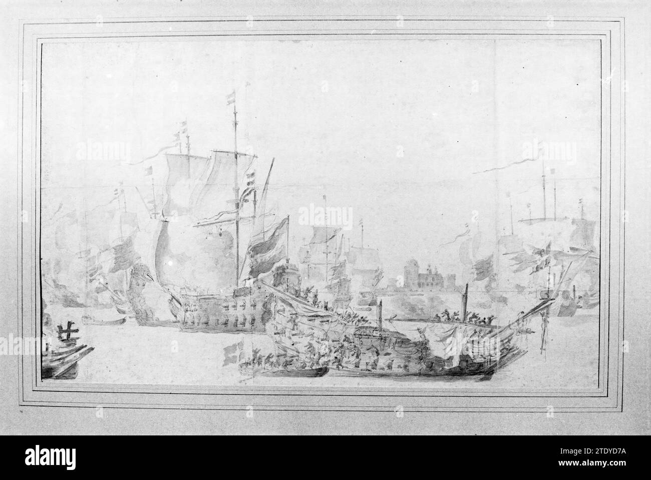 Dessin au crayon Musée Teylers., dessins, dessins, 21-01-1975, Whizgle ...