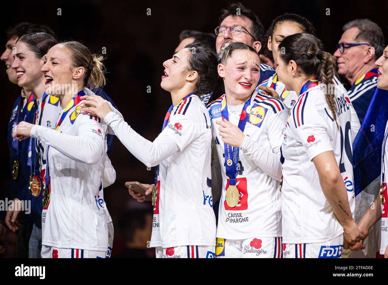 Herning, Danemark. 17 décembre 2023. La championne du monde Lena ...