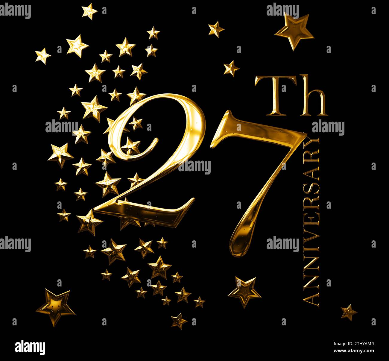 27ème anniversaire Banque de photographies et d’images à haute ...