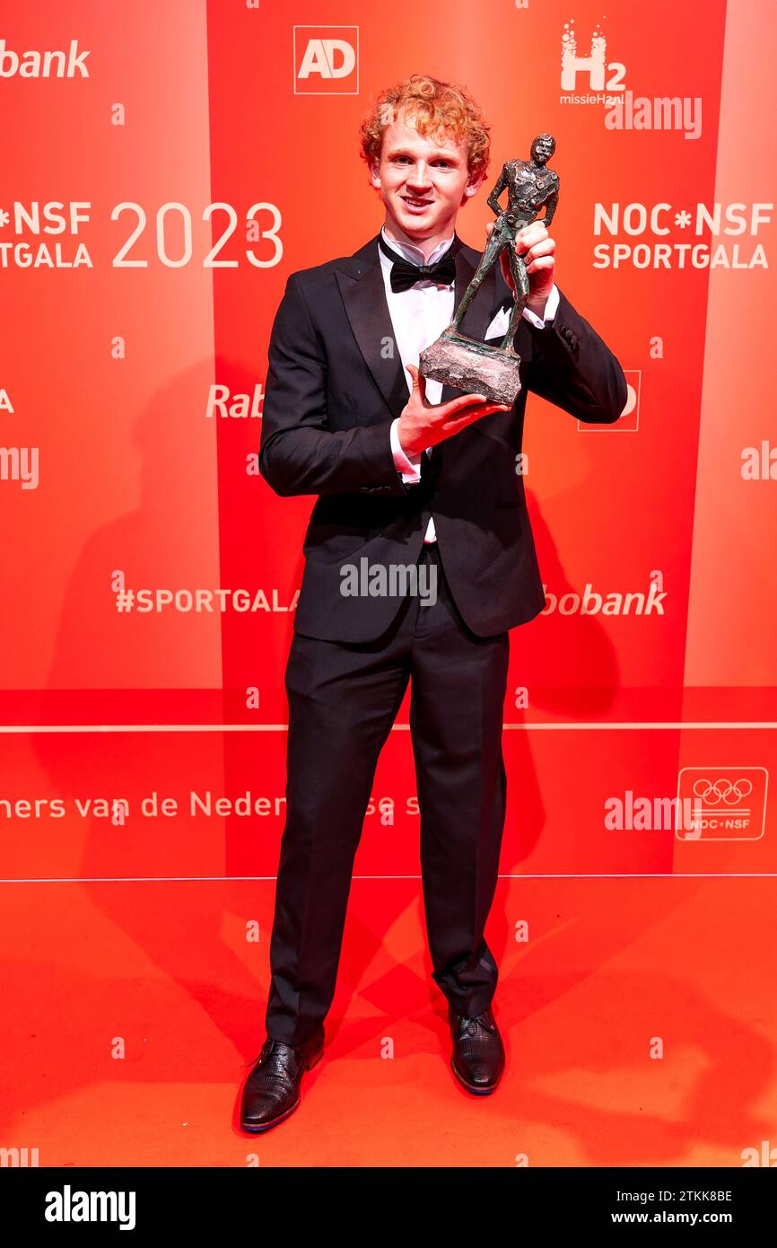 Utrecht, pays-Bas. 20 décembre 2023. UTRECHT, PAYS-BAS - DÉCEMBRE 20 : Joel de Jong lors du NOC ...
