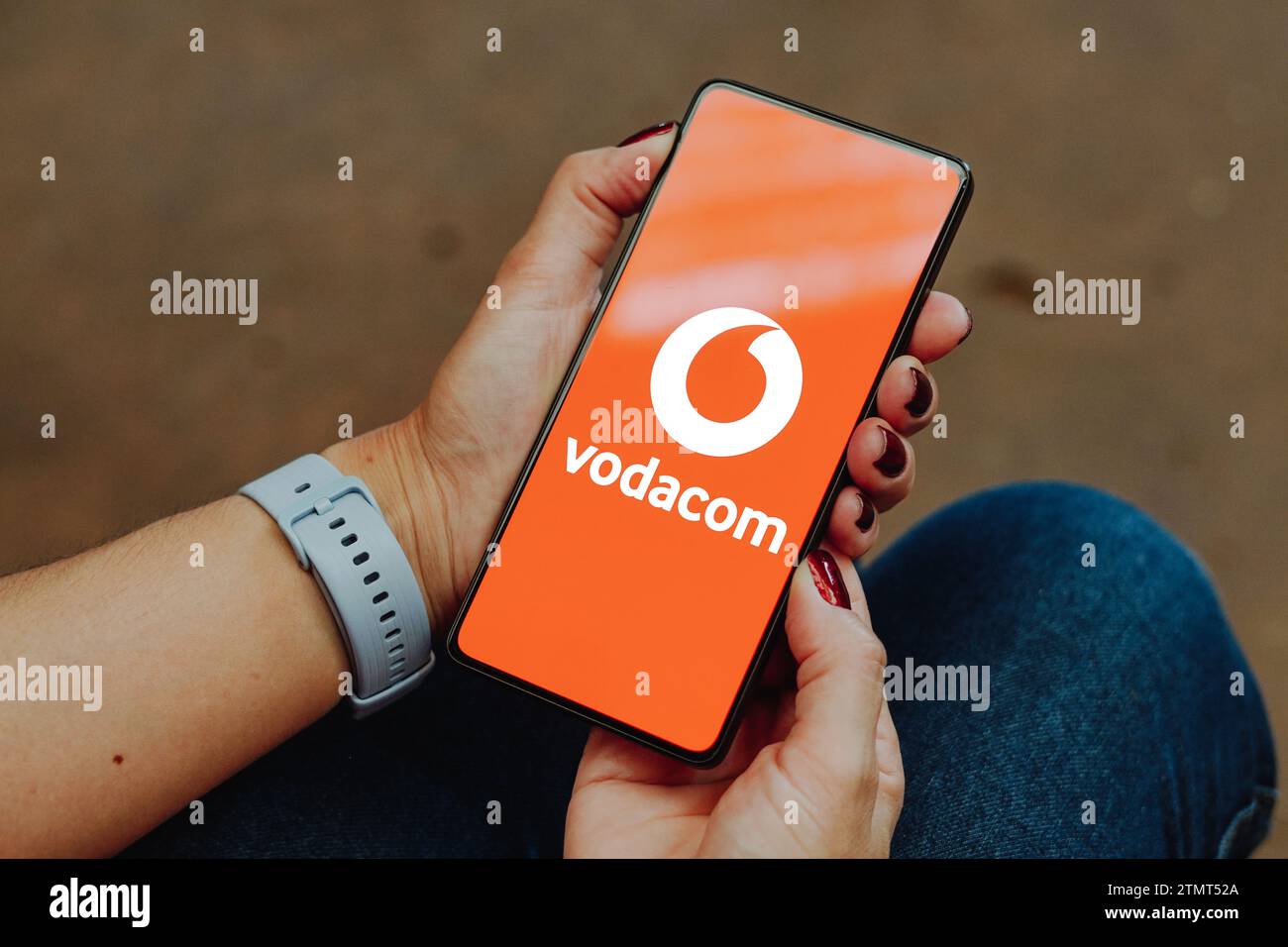 Vodacom logo Banque de photographies et d’images à haute résolution - Alamy