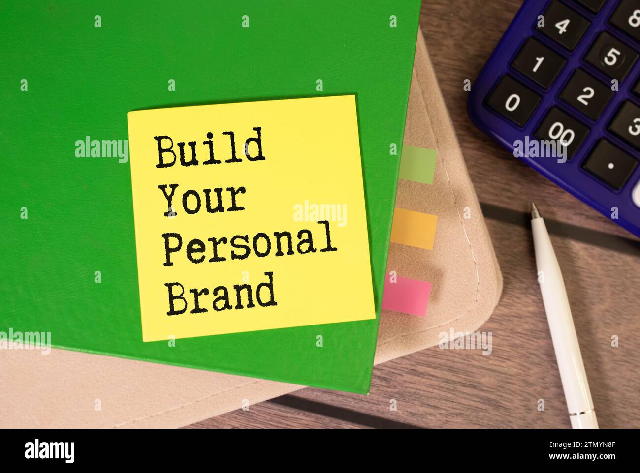 Créez votre symbole de marque personnel. Concept mots construire votre ...