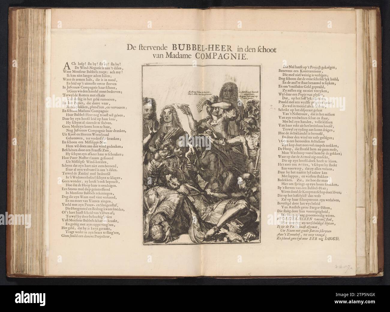 La bulle mourante lord John Law, 1720, 1720 le marchand de vent mourant ...