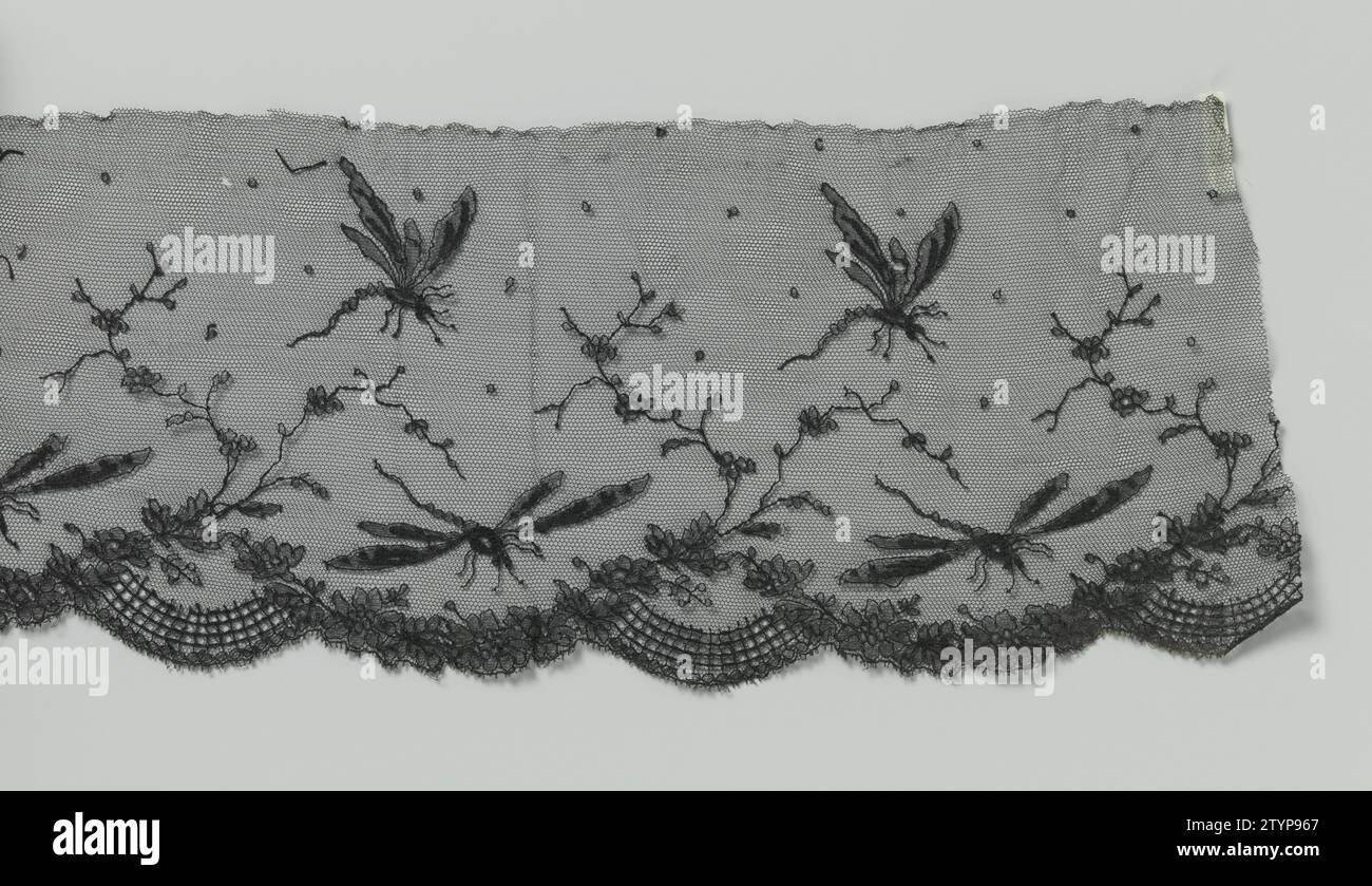 Bande de côté machine noire avec libellules, anonyme, c. 1890 - c. 1899 ...