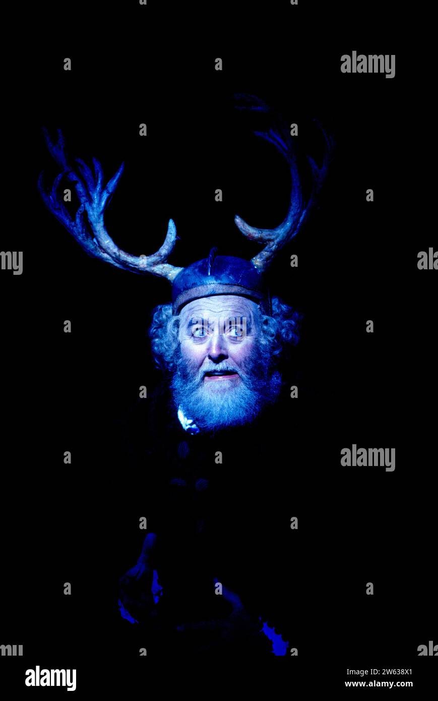 Benjamin Luxon (Sir John Falstaff) in FALSTAFF at English National ...